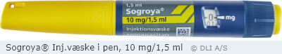 Sogroya® - information til sundhedsfaglige - Medicin.dk